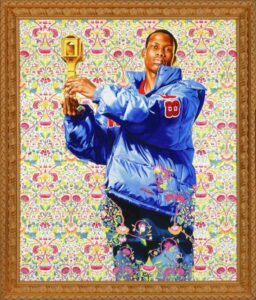 Baylor Coloring Page: Kehinde Wiley, St. Dionysus – Teacher Resources